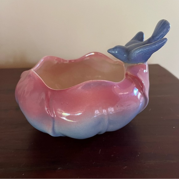 Royal Copley | Accents | Vintage Royal Copley Blue Bird Planter | Poshmark
